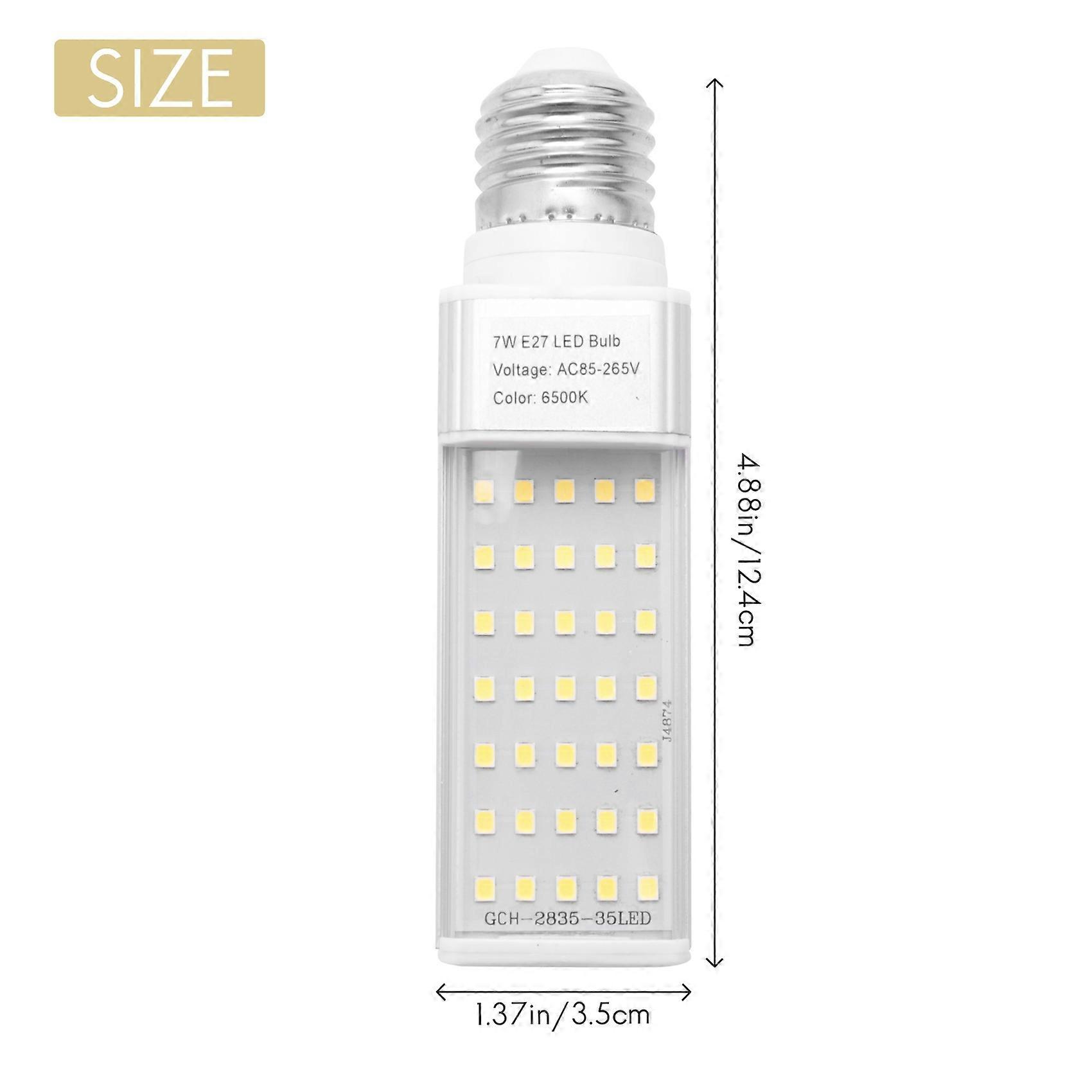 Fishpod White Plant Aquarium 7W Grow Light LED Tank Fish Coral Bulb E27 ...