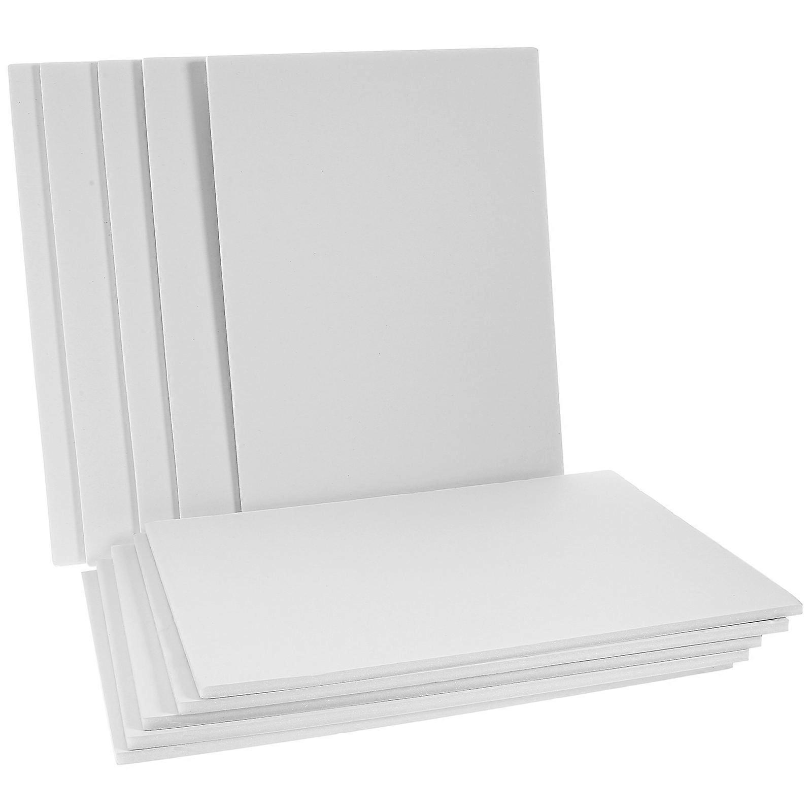 10Pcs Foam Boards Large Foam Board Blank Foam Boards Foam Projects Board Foam Poster Boards ...