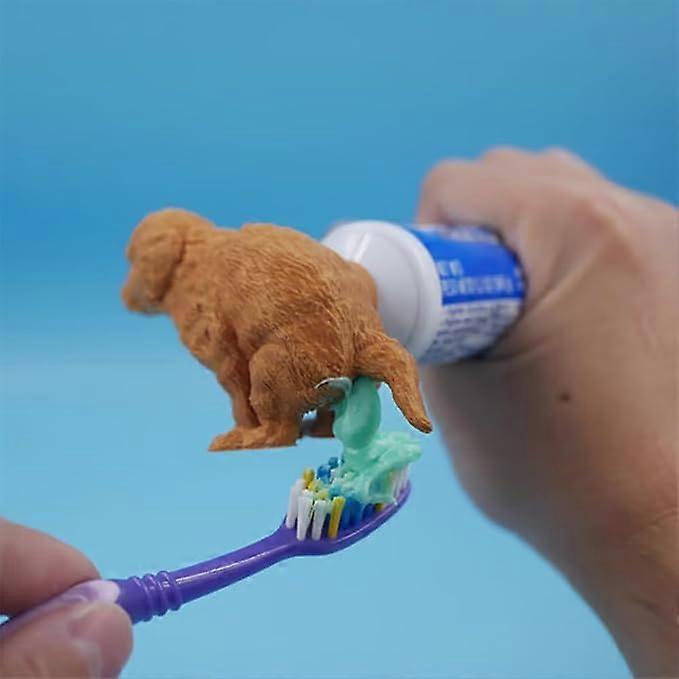 Hilarious Golden Retriever Puppy Poop Toothpaste Dispenser, Funny ...