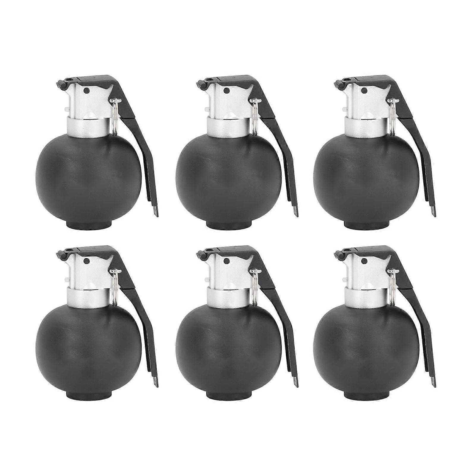 6PCS Kids Hand Grenades Toy with Realistic Sound Light Effect Role ...