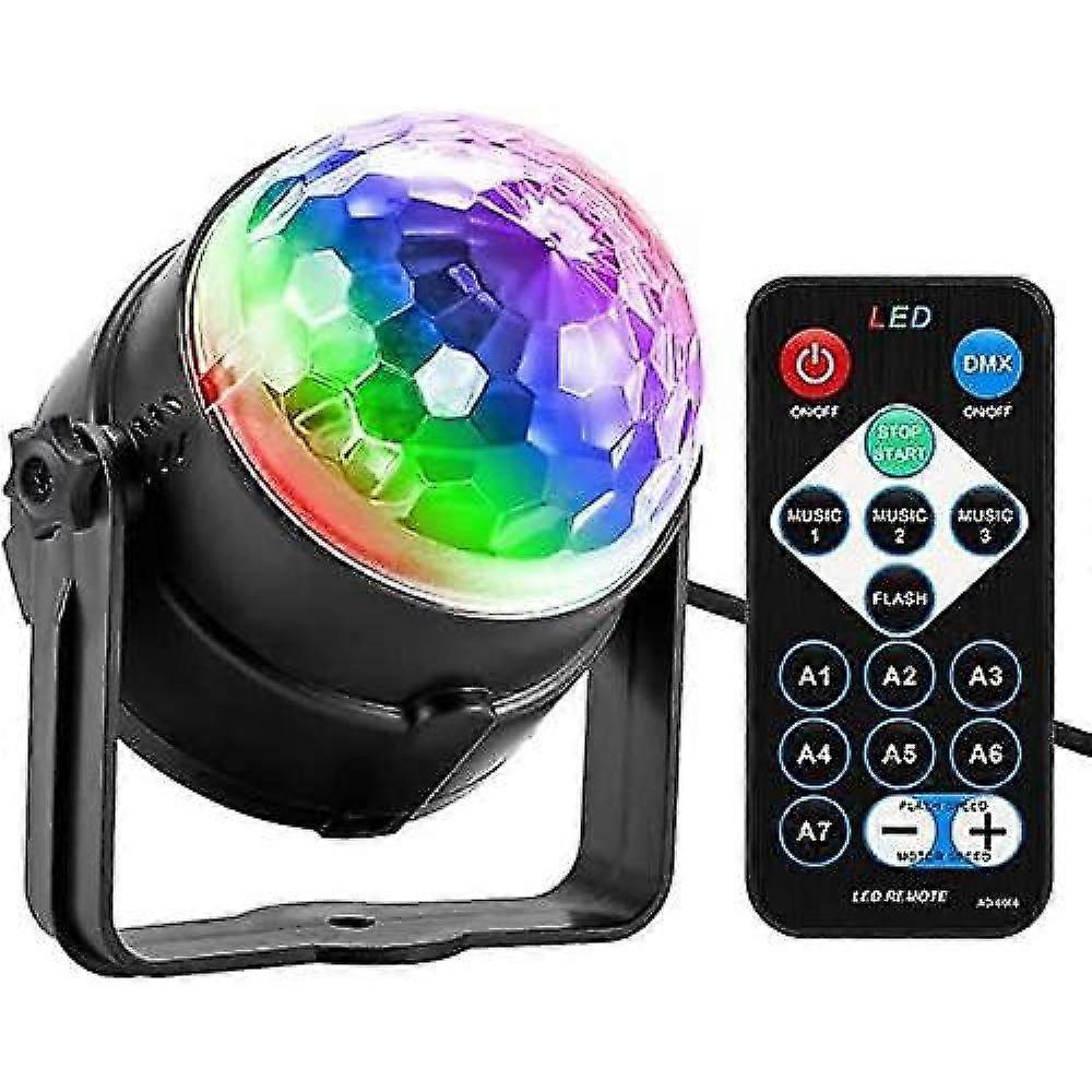 Led Disco Ball, Kids Usb Disco Light Party Light Disco Light Effects, 7 ...