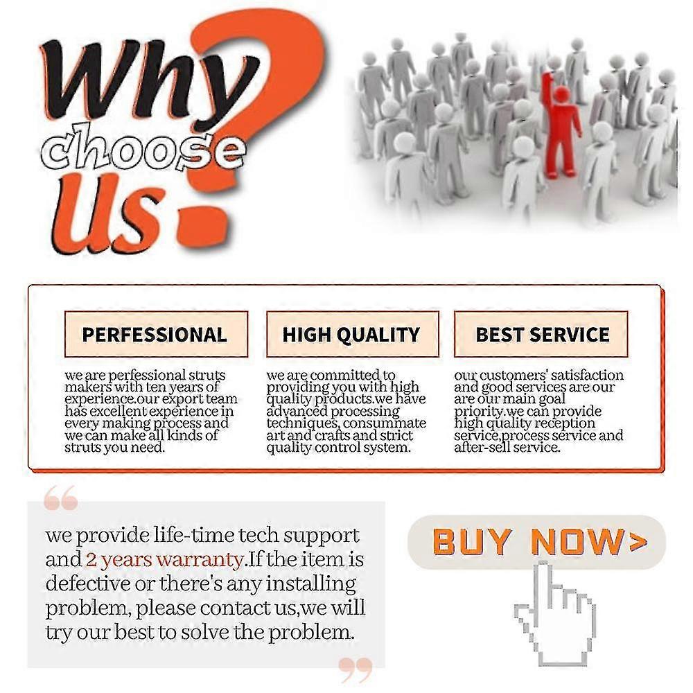 Qty(2) Rear Tailgate Trunk Gas Struts Lift Support For Land Rover ...