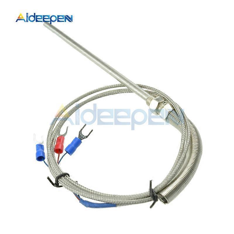 PT100 Thermocouple Wires Stainless Steel RTD Pt100 Temperature Sensor ...