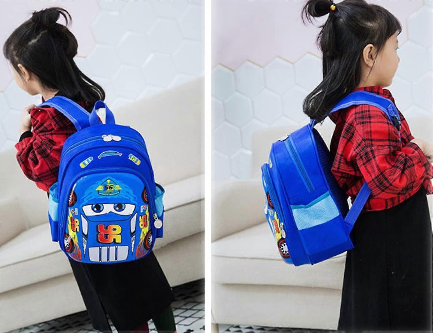 Toddler Kids Truck Car Backpack Waterproof Cartoon Comic Kindergarten ...