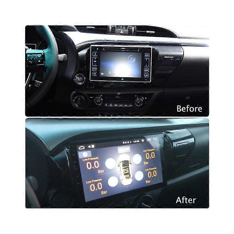 2 Din For Toyota Hilux Revo Vigo IMV 2015-2020 Carplay 4G WIFI Android ...
