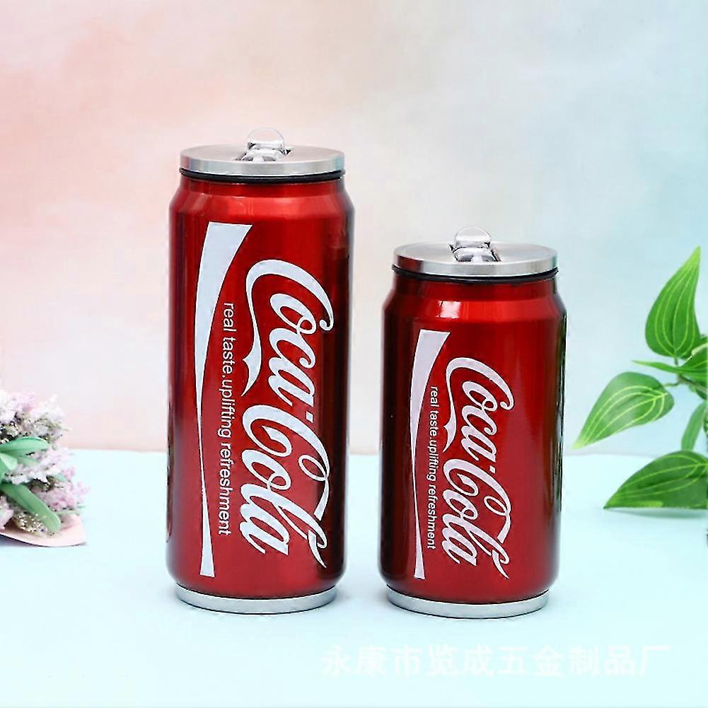 350ml 500ml Stainless Steel Outdoor Car Insulated Straw Cola Can Bottle ...