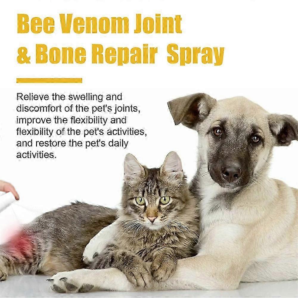 1-3X Pet Bee Venom Joint & Bone Therapy Spray, Joint Repair Spray Dog ...