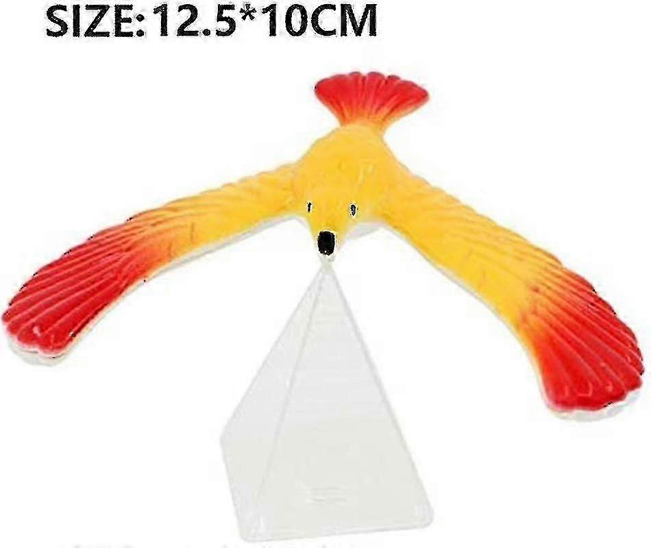 6 Pcs Balance Bird Gravity Bird With Pyramid Combination Set Balancing ...