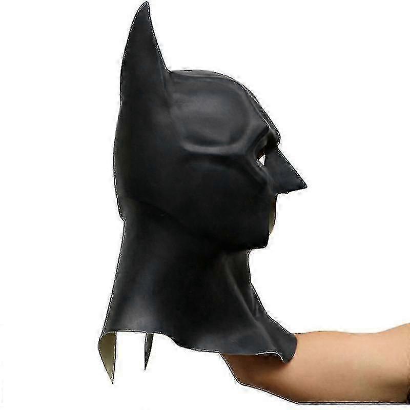 Batman Mask Latex Hood Cosplay Props For Kids Adults | Fruugo UK
