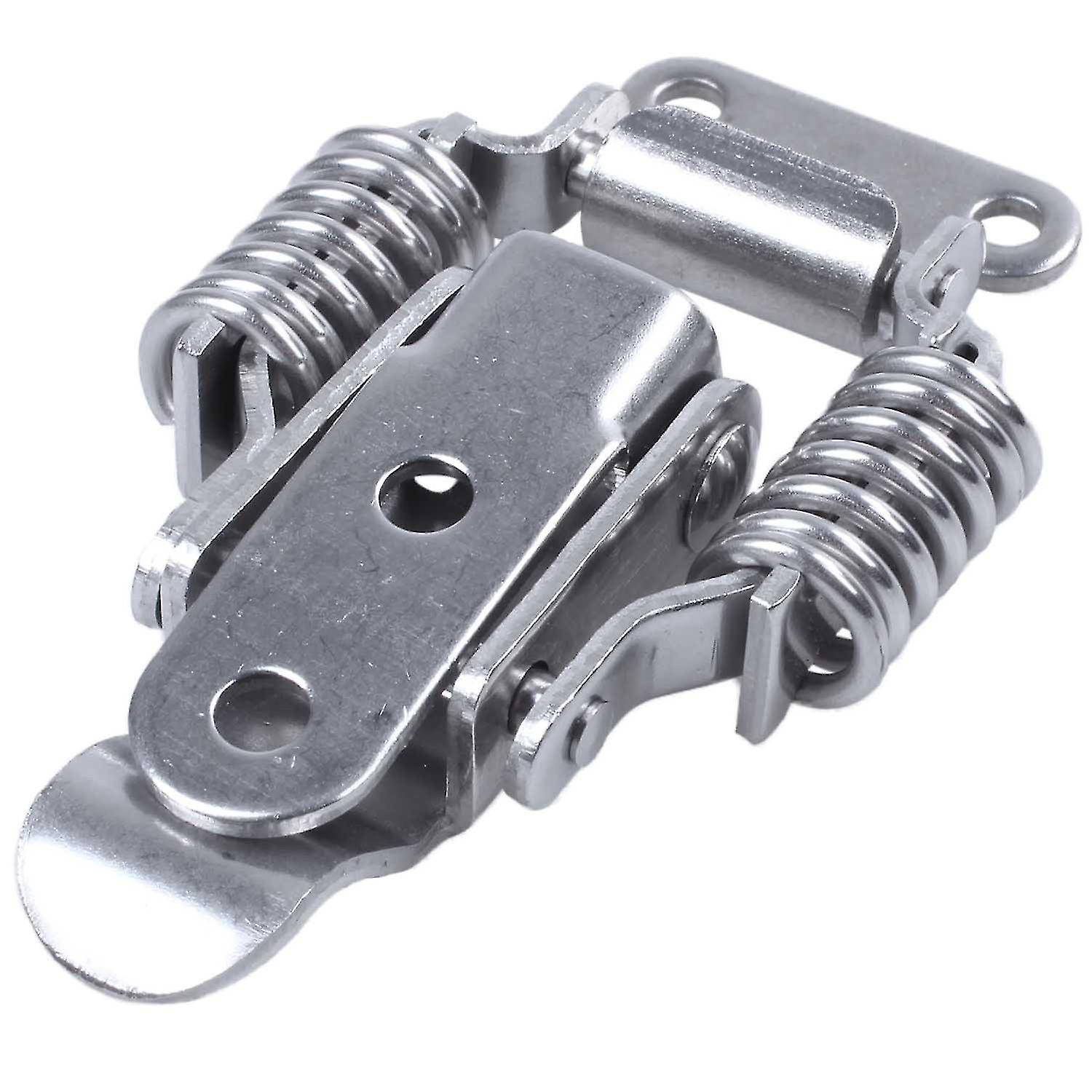 2x Toolbox Draw Compression Spring Toggle Latch Catch Clamp Silver ...