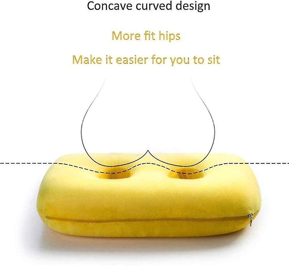 Orthopedic Seat Cushion Socket Seat, Lmell Memory Foam Sit Bone Relief ...