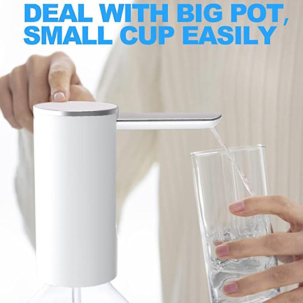 Touch Button Foldable Water Pump Lightweight Rechargeable Water ...