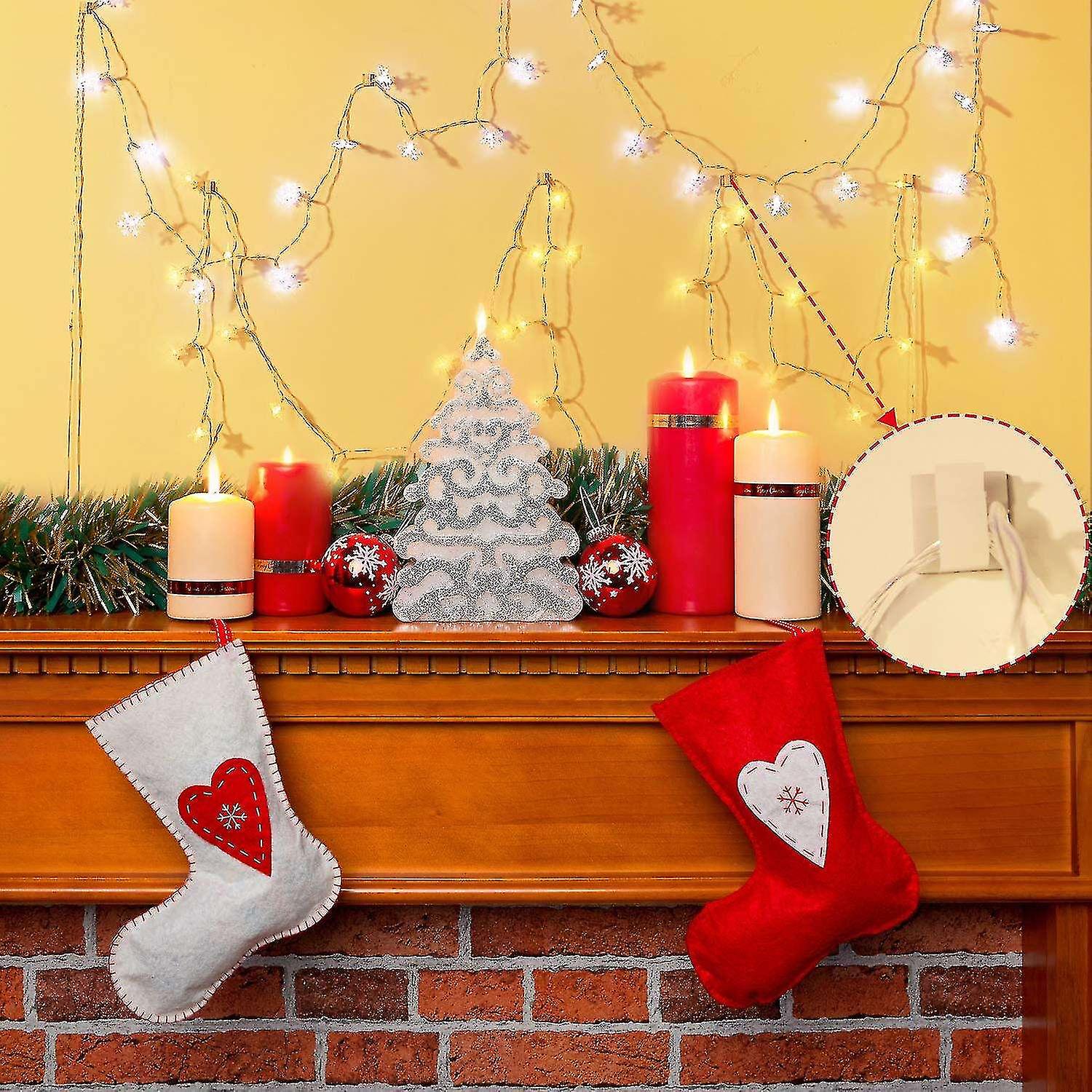 60 Pieces Mini Outdoor Cable Clips With Adhesive Tapes Light Clips ...