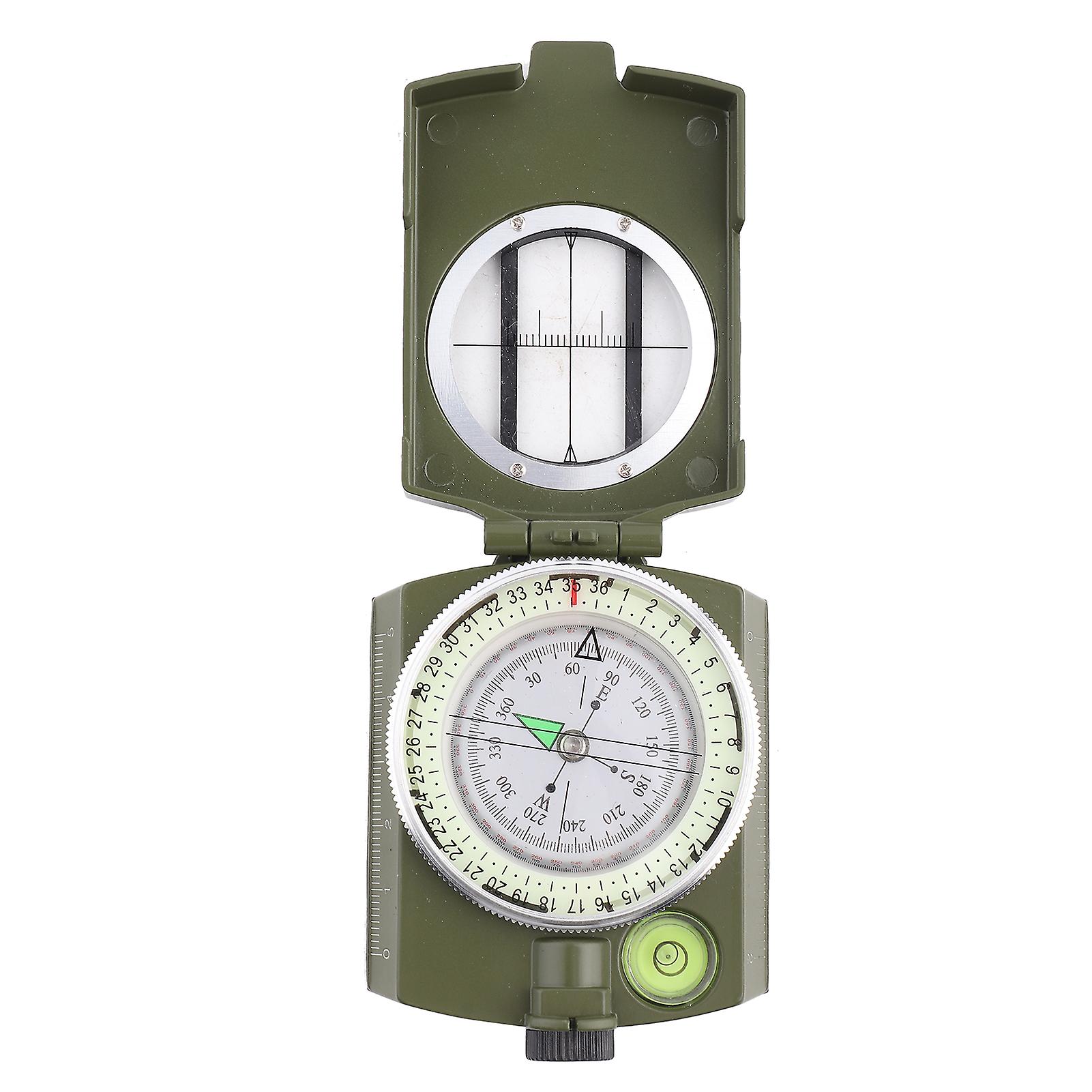 Camouflage Military Waterproof Lensatic Compass with Luminous Sighting ...