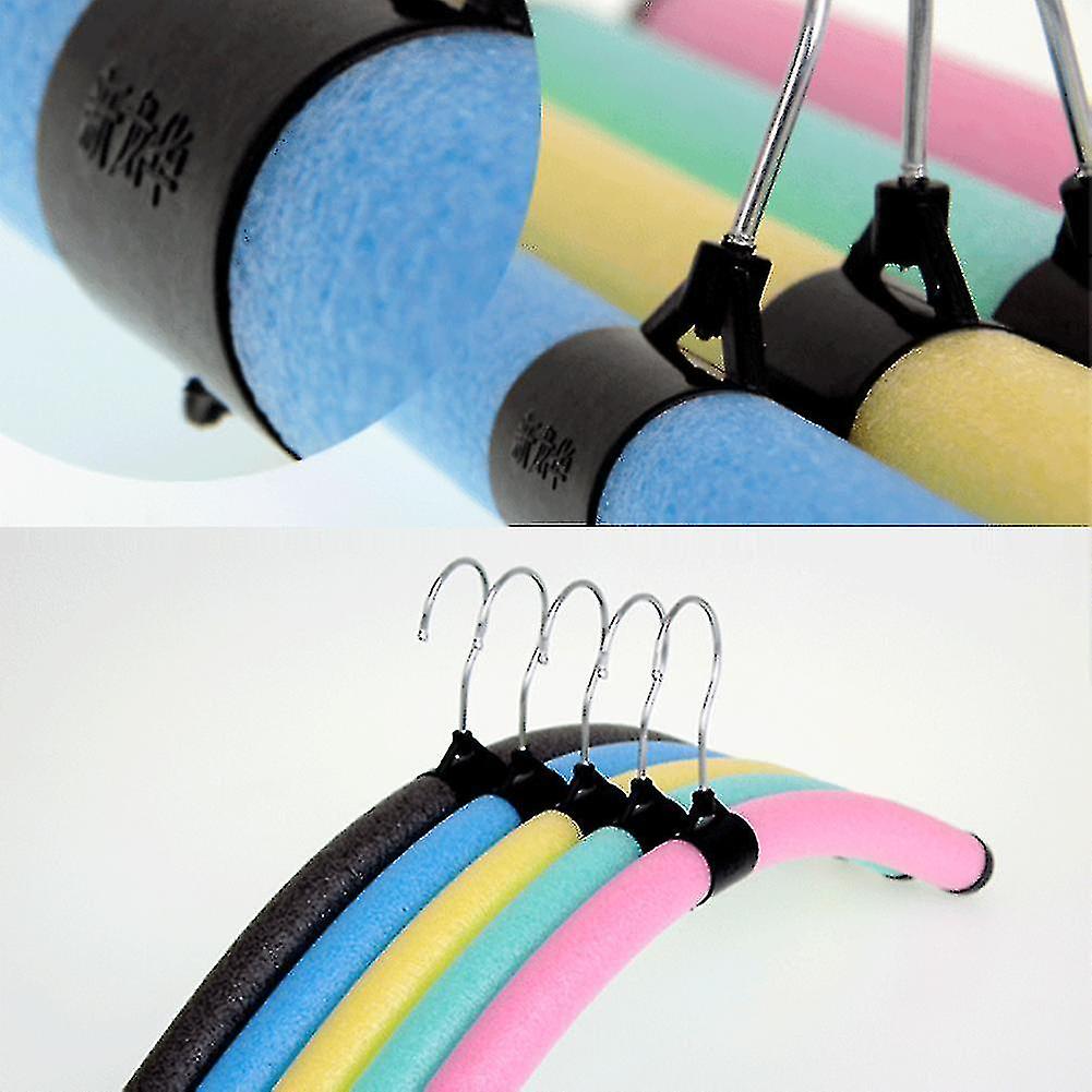10pcs Colorful Foam Sponge Hangers Anti-rust Durable Compact Size ...