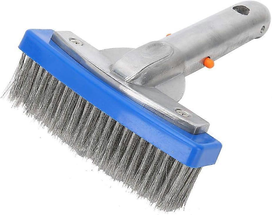 5in Stainless Steel Wire Pool algae Cleaning Brush Broom Floor Wall ...