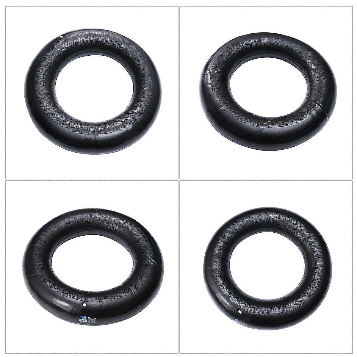 Thicken Adults Inflatable Rubber Swim Ring Safety Aid Float Seat Ring ...