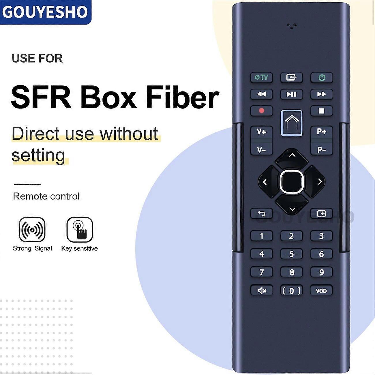 kwr103201/01 kwr103202 KWR103205/01BR Remote control for SFR Box Fiber ...