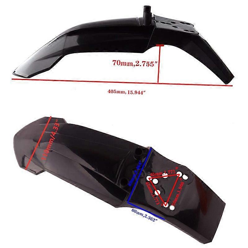Motorcycle Plastic Kit Front Mudguard for 50 2016-2019 Dirt Pit Bike ...