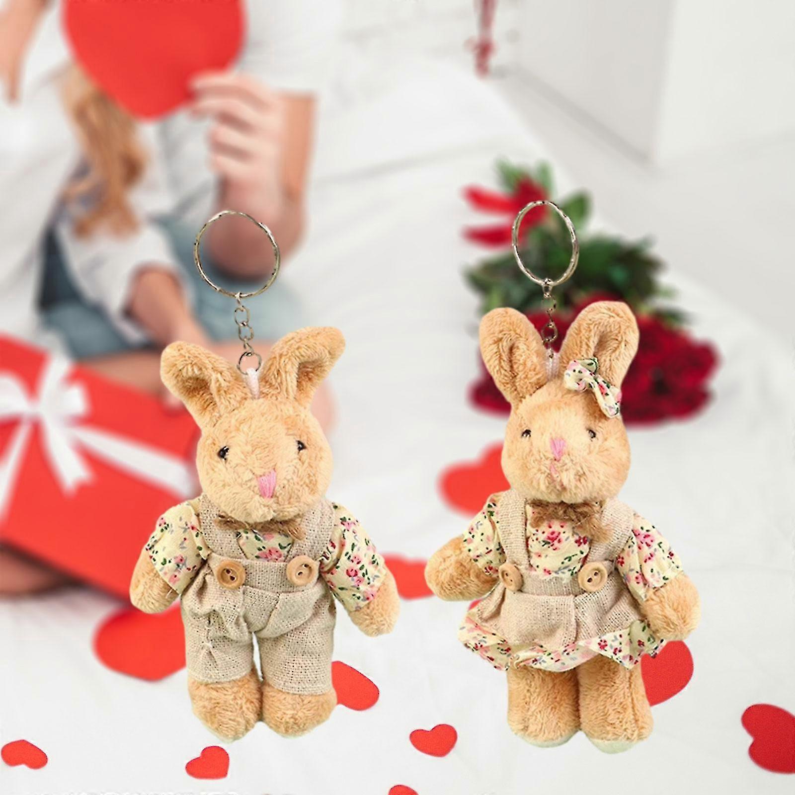 Valentine's Day Keychain Plush Keychains Adorable Plush Toys Lovely ...