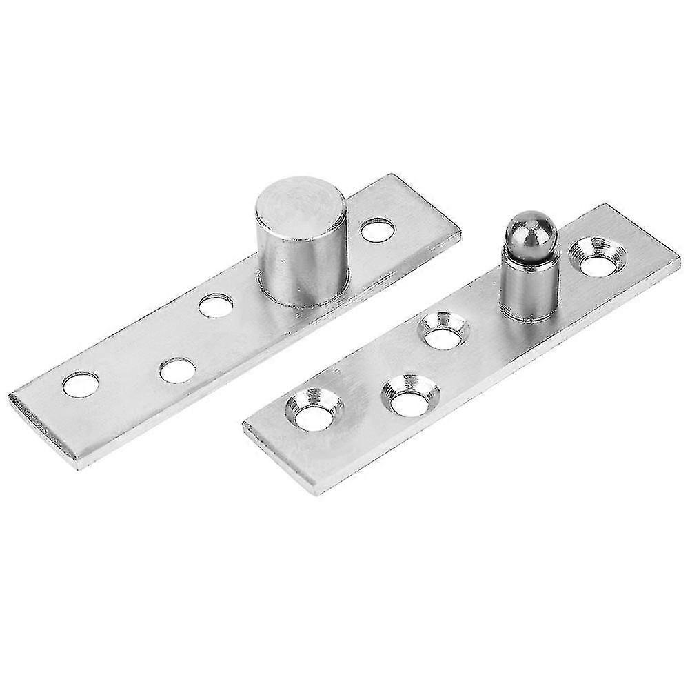 2pcs 360 Degree Rotary Pivot Hinge Stainless Steel Rotating Door Hinge ...
