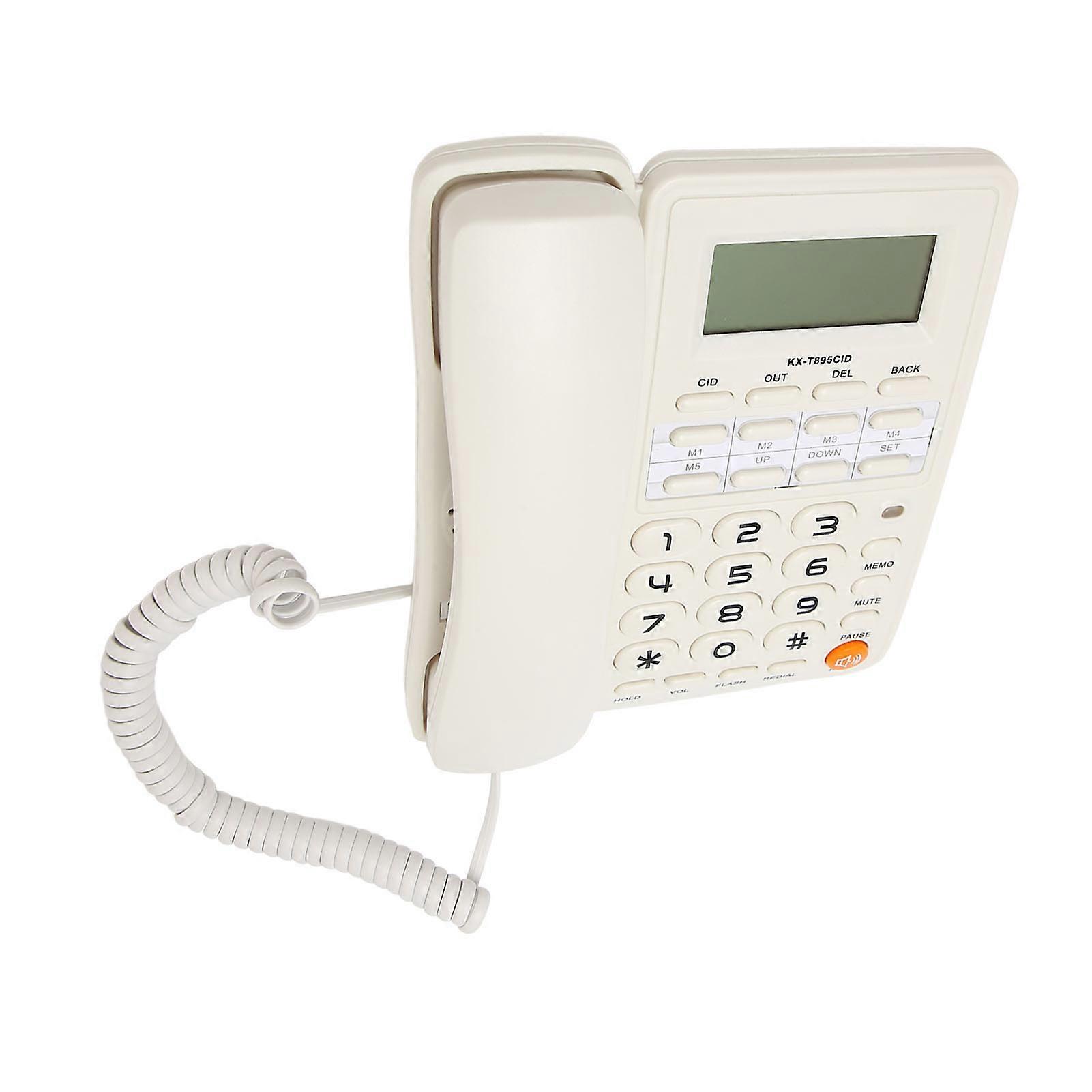 Corded Phone Landline Telephone Big Button Wired Phone for Household ...