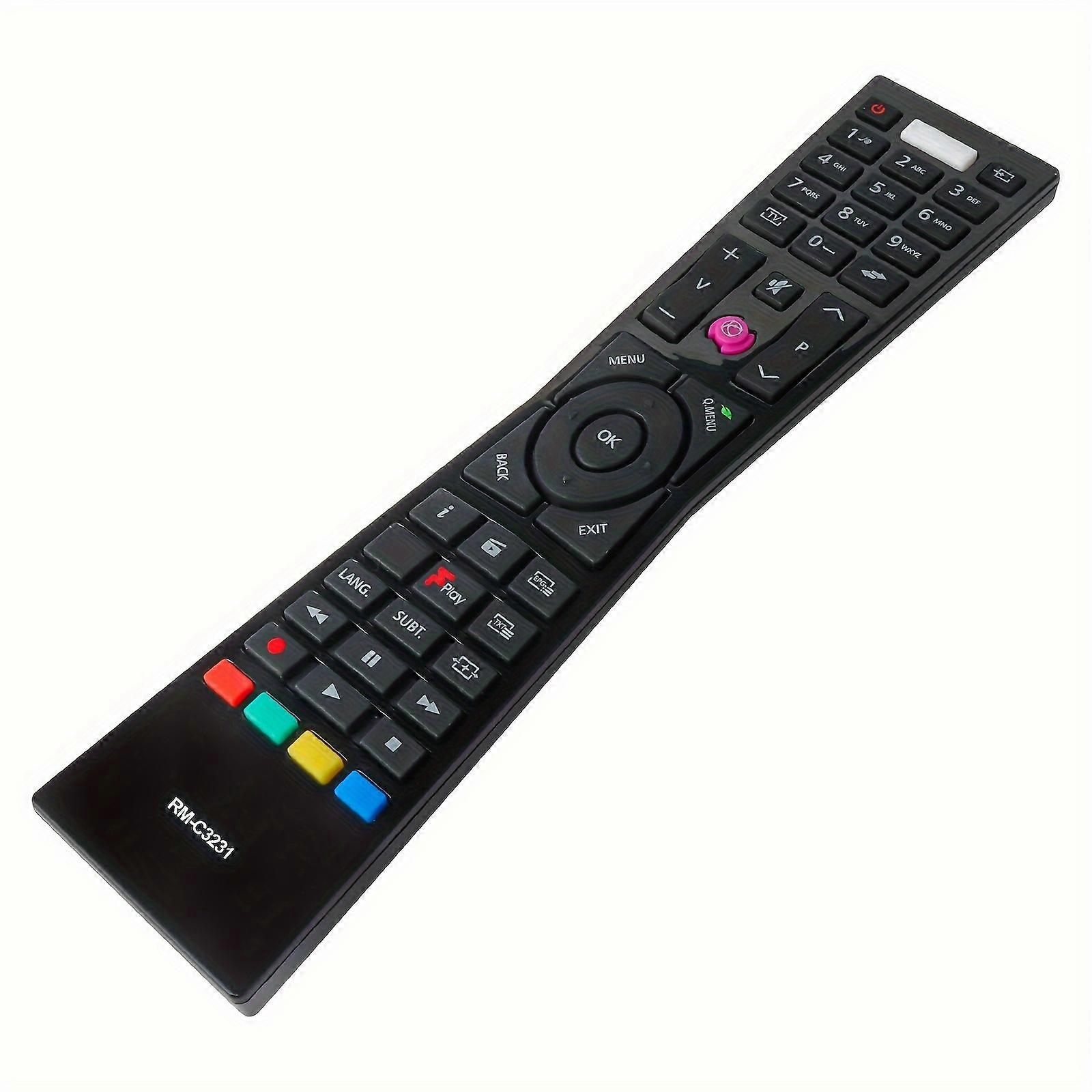 NEW Replacement JVC RM-C3231 Remote Control Fit For JVC SMART 4K LED TV RMC3231 LT-32C670 LT ...