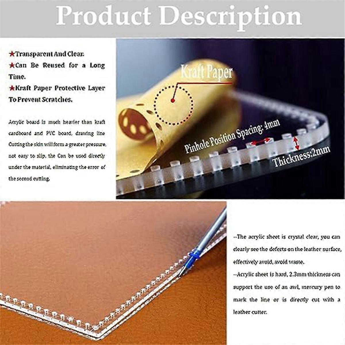 Sling Bag Acrylic Template,Leather Pattern Acrylic Leather Templates ...