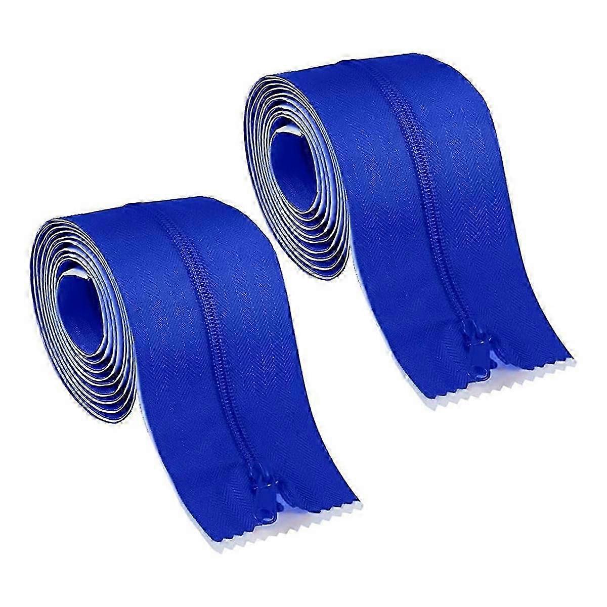 2 Roll Heavy Duty Zipper Dust Barrier Zipper 3 Inch X 7 Ft Construction ...