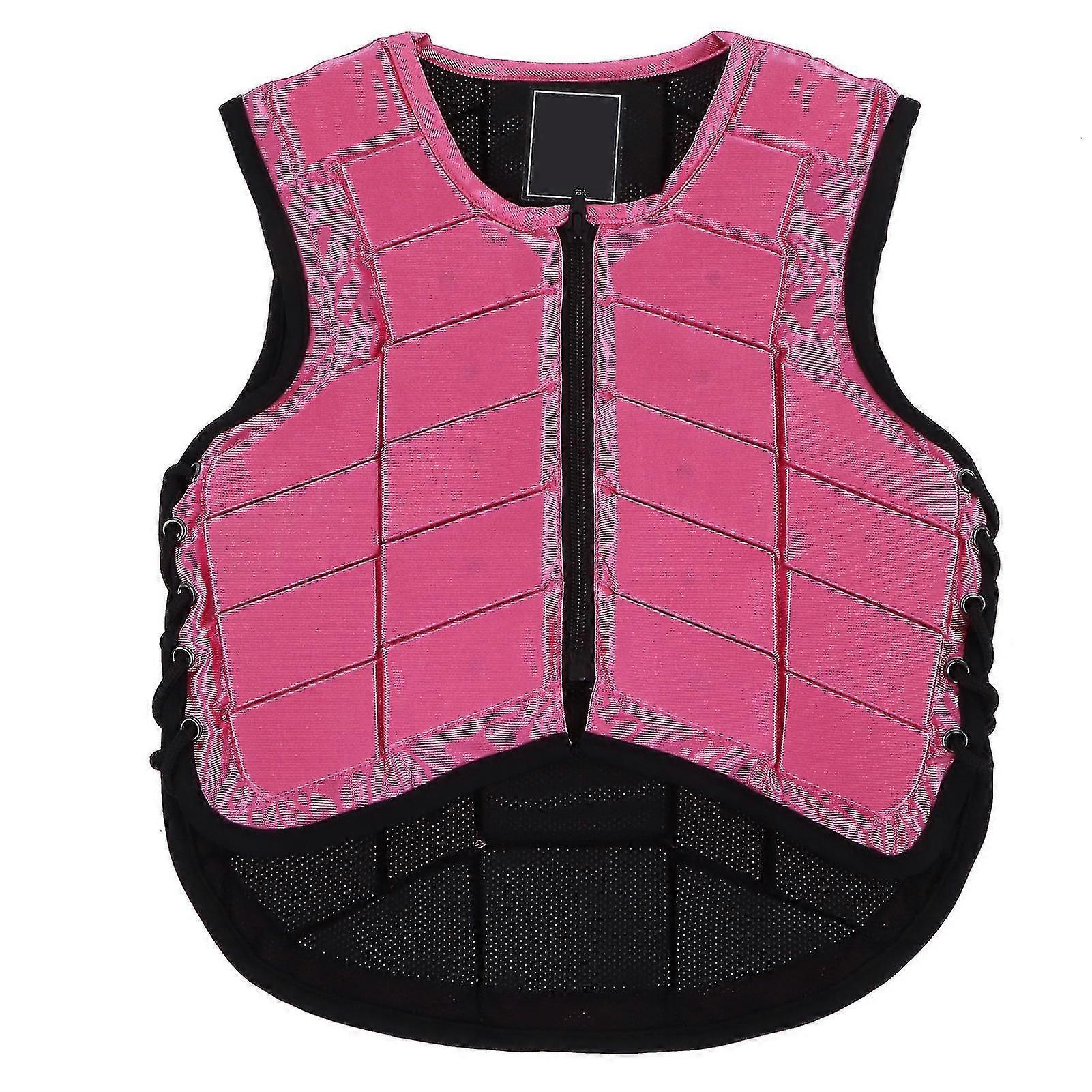 Kids Equestrian Vest Foam Padded Safety Horse Riding Protective Gear ...