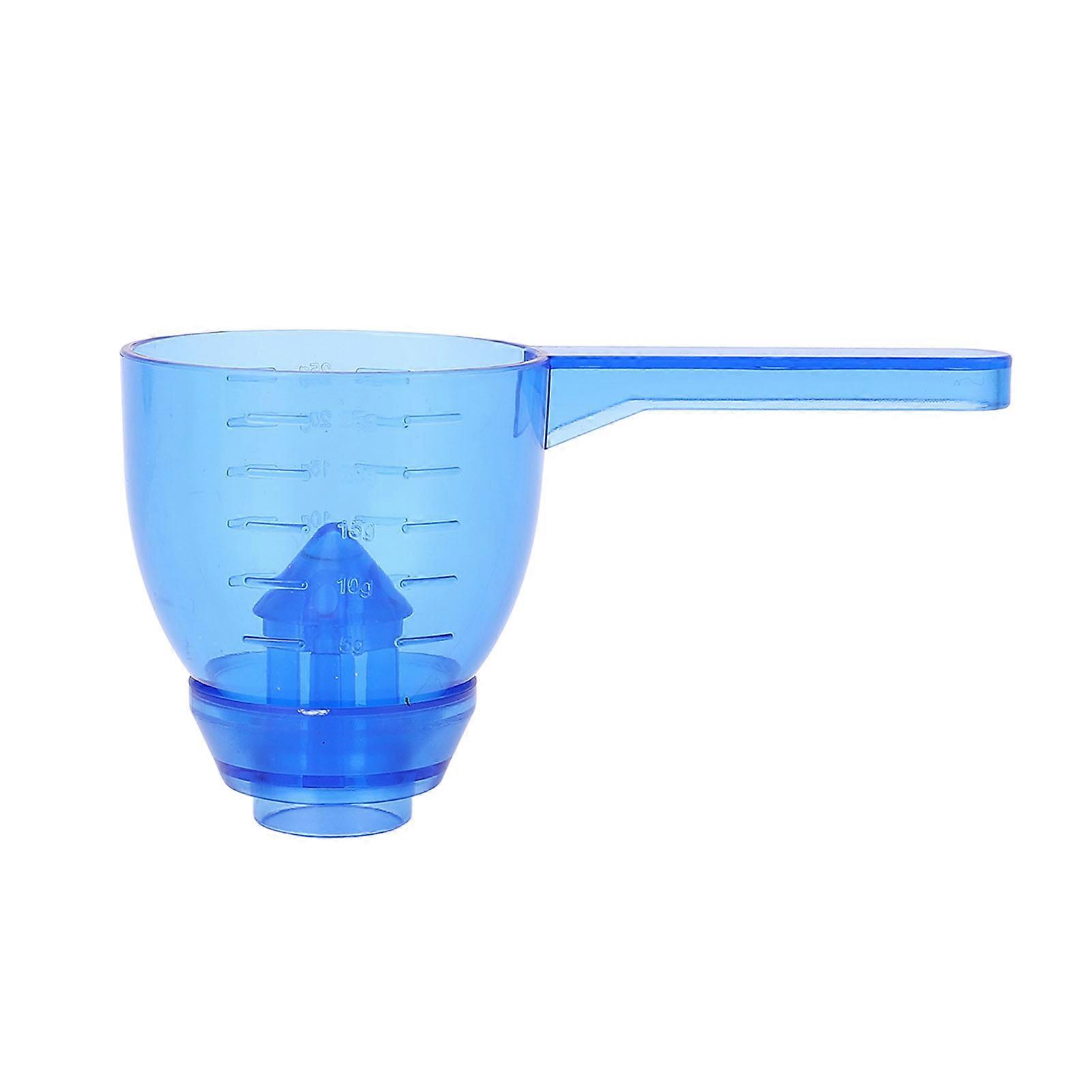 Measuring Scoop Funnel with Scale Spill Proof ABS Powder Measuring ...