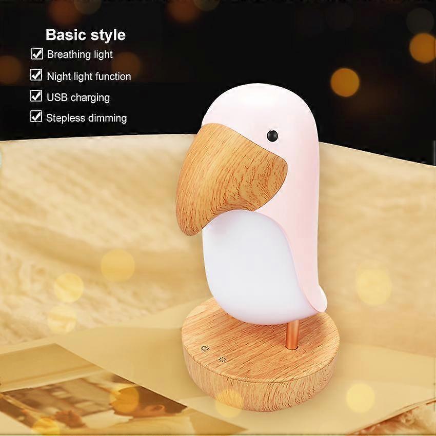 LED Toucan Bird Night Light Modern Nordic Table USB Lamp Home Luminaria ...
