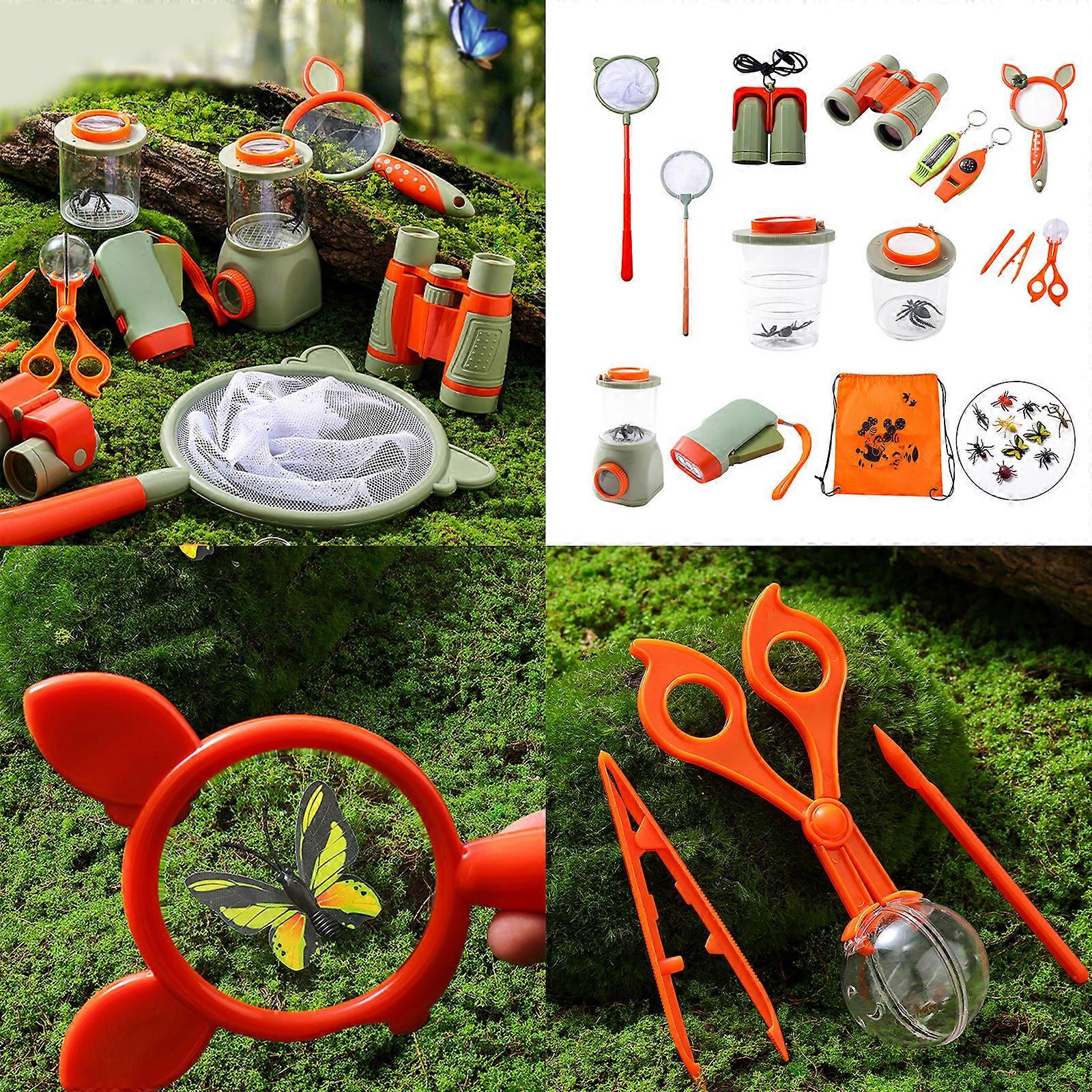 Kid Outdoor Set Insect Catching Observation Tools Nature Exploration ...