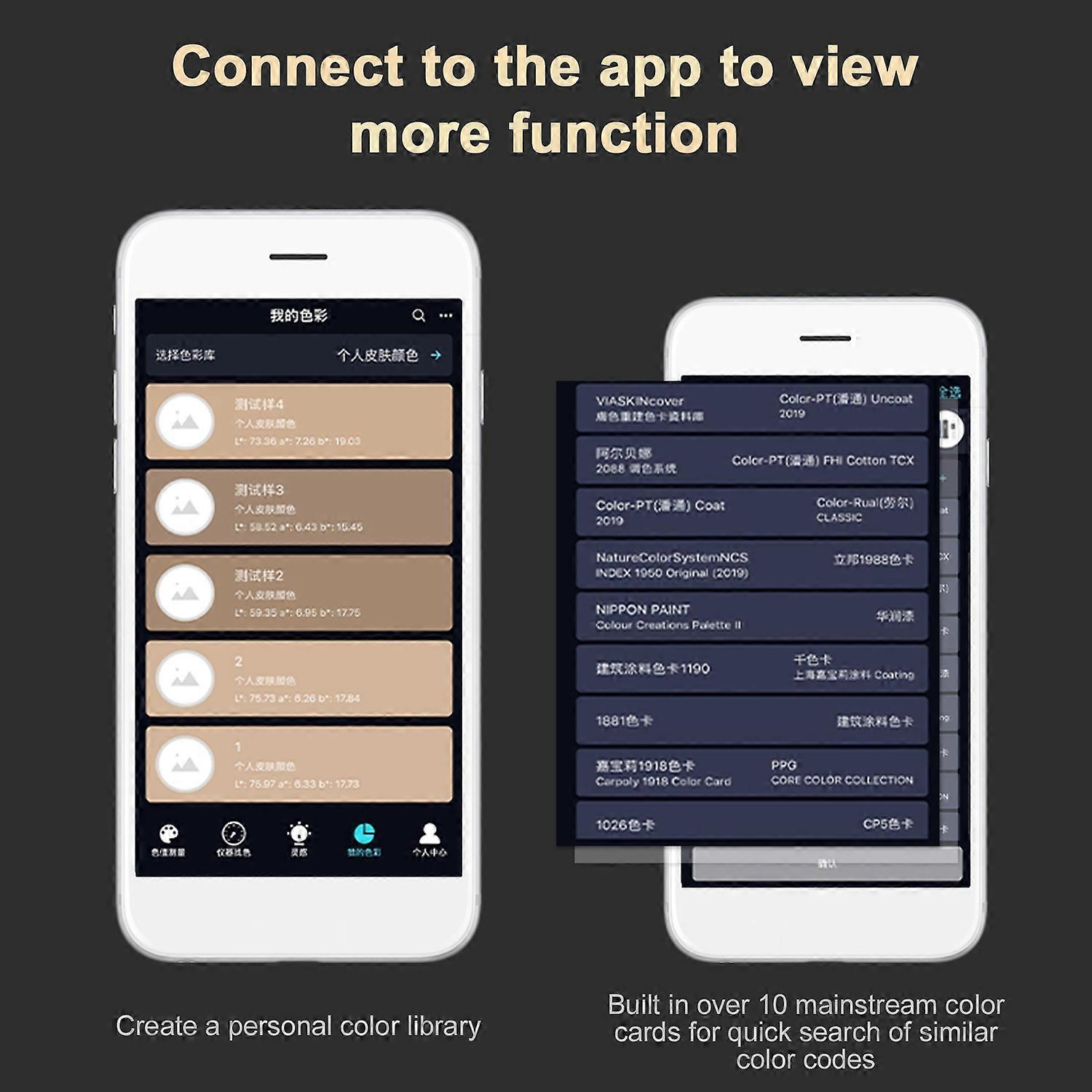 Portable Colorimeter Digital Pocket Colorimeter D/8 SCI Measurement Structure 8mm Lighting ...
