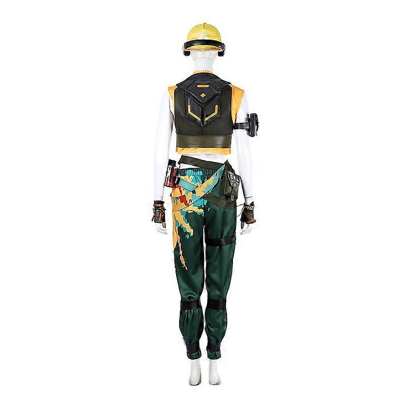 Raze-Inspired Cosplay Costume Graffiti Bomber Tactical Outfit with ...