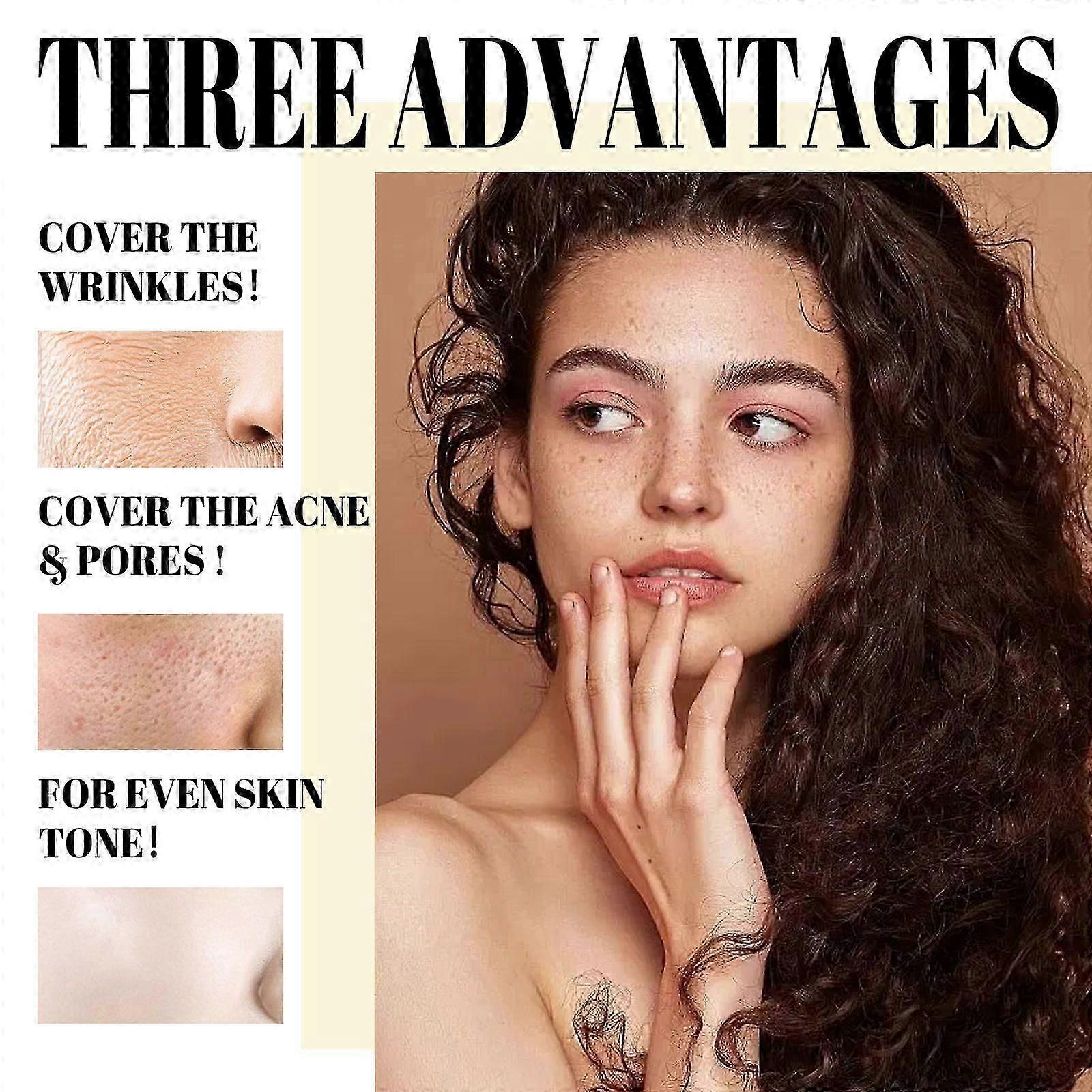 Brightening & Moisturizing Pore Contouring Primer with Vitamin C & E ...