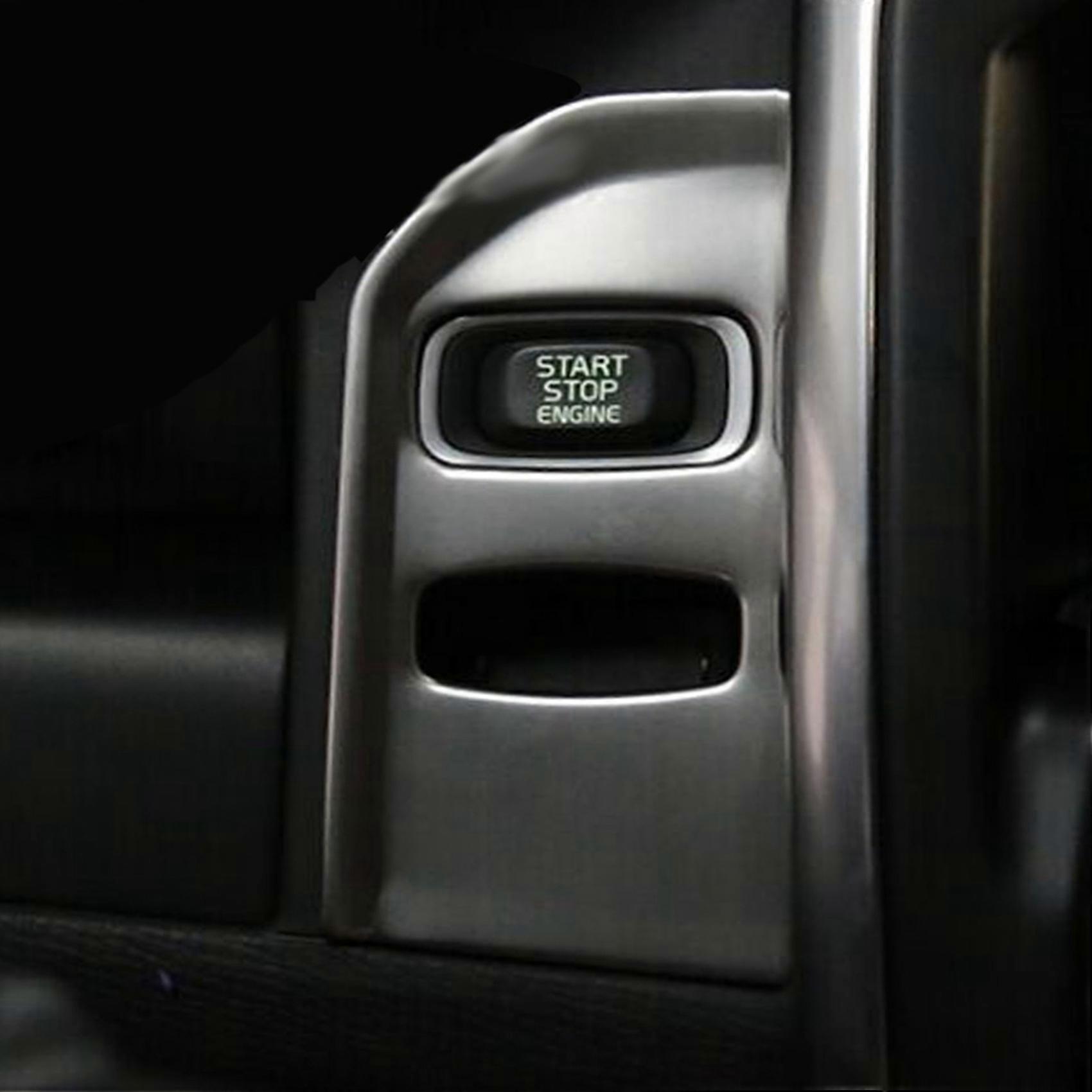 Car Styling Chrome Ignition Device Key Hole Frame Keyhole Decorative ...