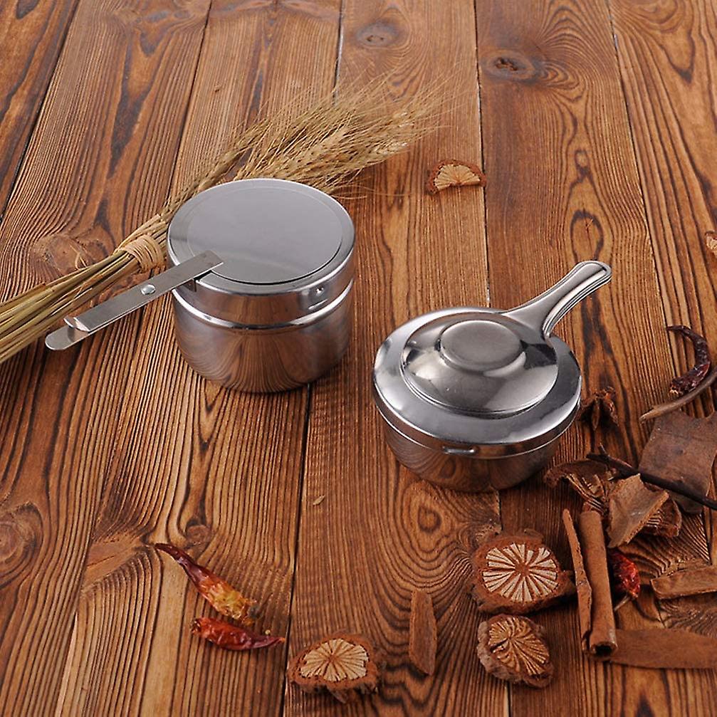 2pcs Stainless Steel Fuel Holders Chafing Fuel Holders With Cover For ...