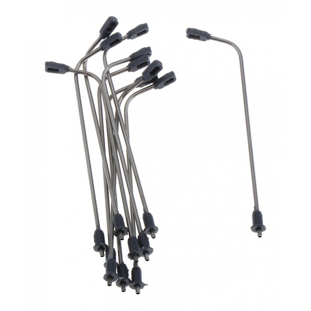 10 Pieces Model Railway Train Lamp Post Street Lights for HO OO Scale 1 ...