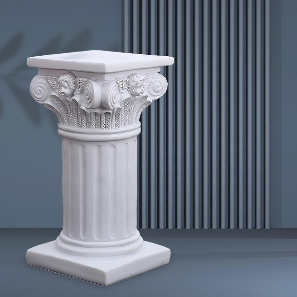 Roman Pillar Statue Pedestal Candlestick Stand Sculpture Garden Layout ...