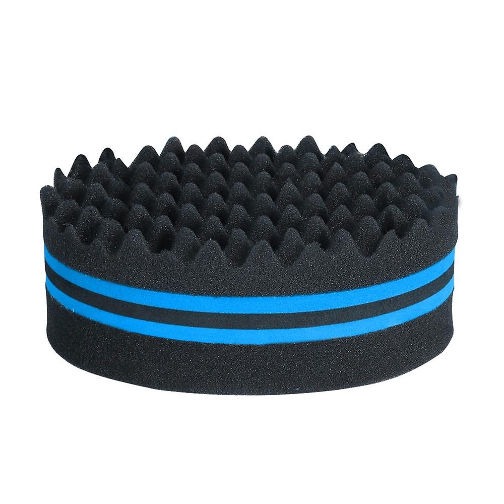 Hair Brush Sponge with Big Holes Metal Hair Pick Comb Double-sided ...