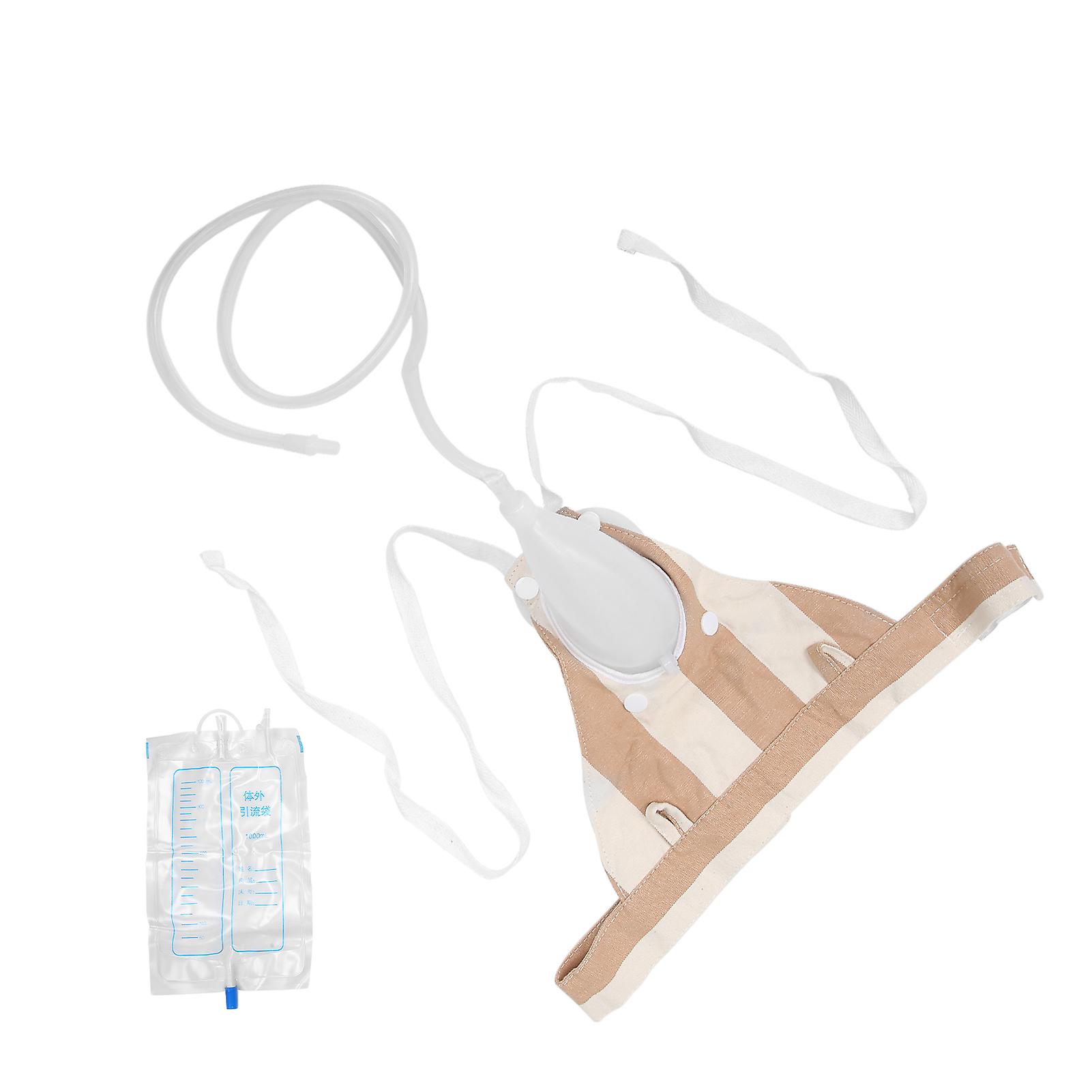 Women Female Silicone Urine Collector Urine Collection Drainage Bag ...