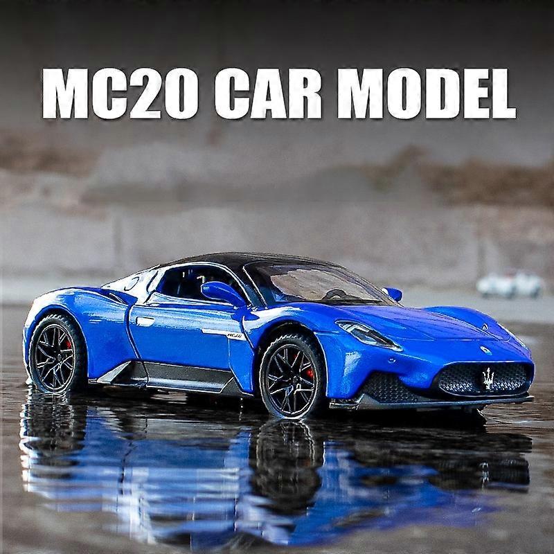 1:32 Maserati MC20 Coupe Alloy Sports Car Diecast Miniature Metal Car Simulation Sound Light Toy ...