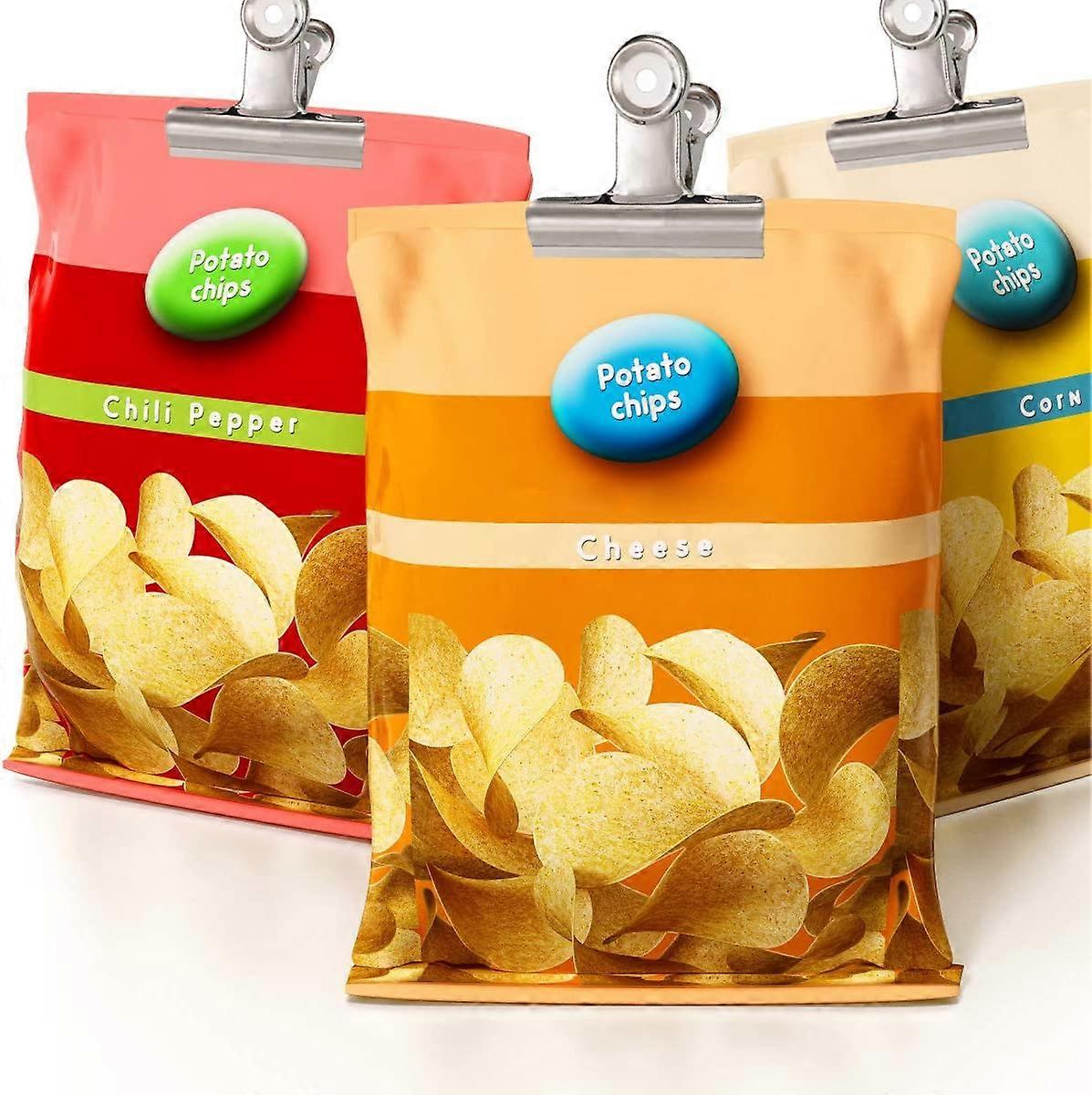 Large Metal Hinge Clips, 20 Pack Silver Bulldog Paperclip Clamp/Silver ...