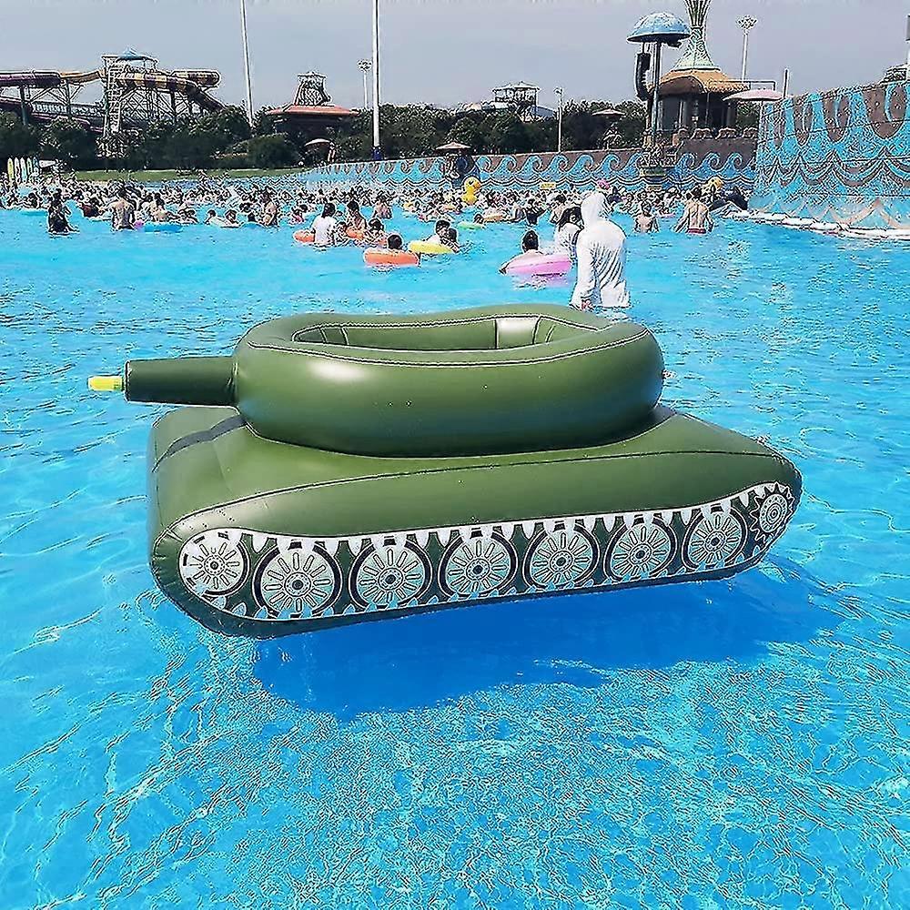 Inflatable Tank Swimming Pool Float Sprinkling Toy Swimming Ring With ...