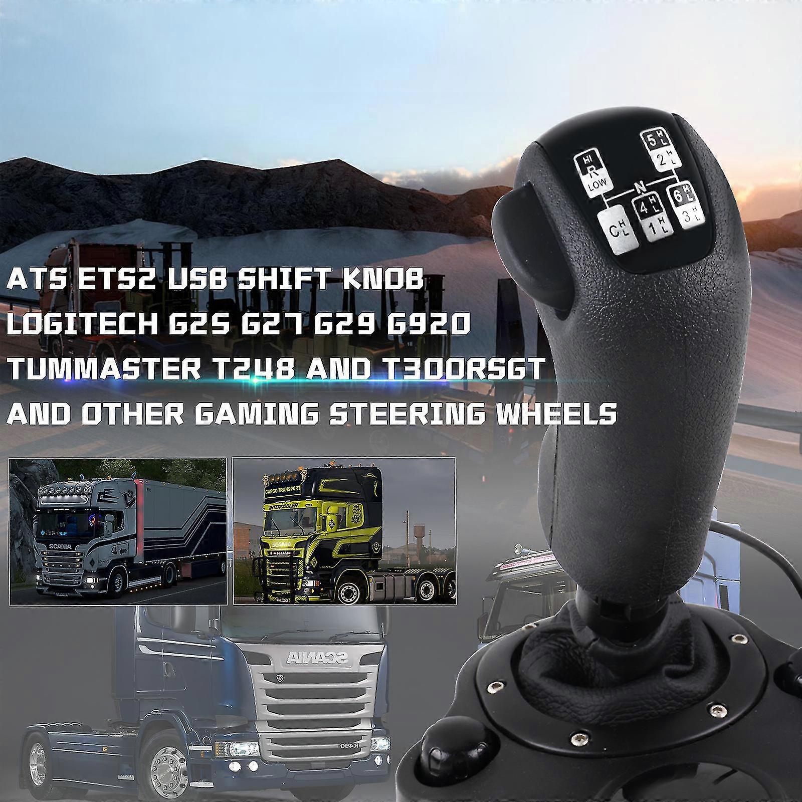 Scania Truck Gear Simulator USB-växelspaksknopp för Logitech G923 G29 ...