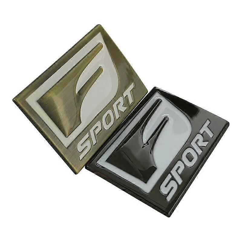 3d Metal F Sport Logo Car Fender Emblem Trunk Badge Decal For Lexus RX ...