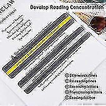 Dyslexia Guided Reading Ruler, Colored Highlight Reading Strips For ...
