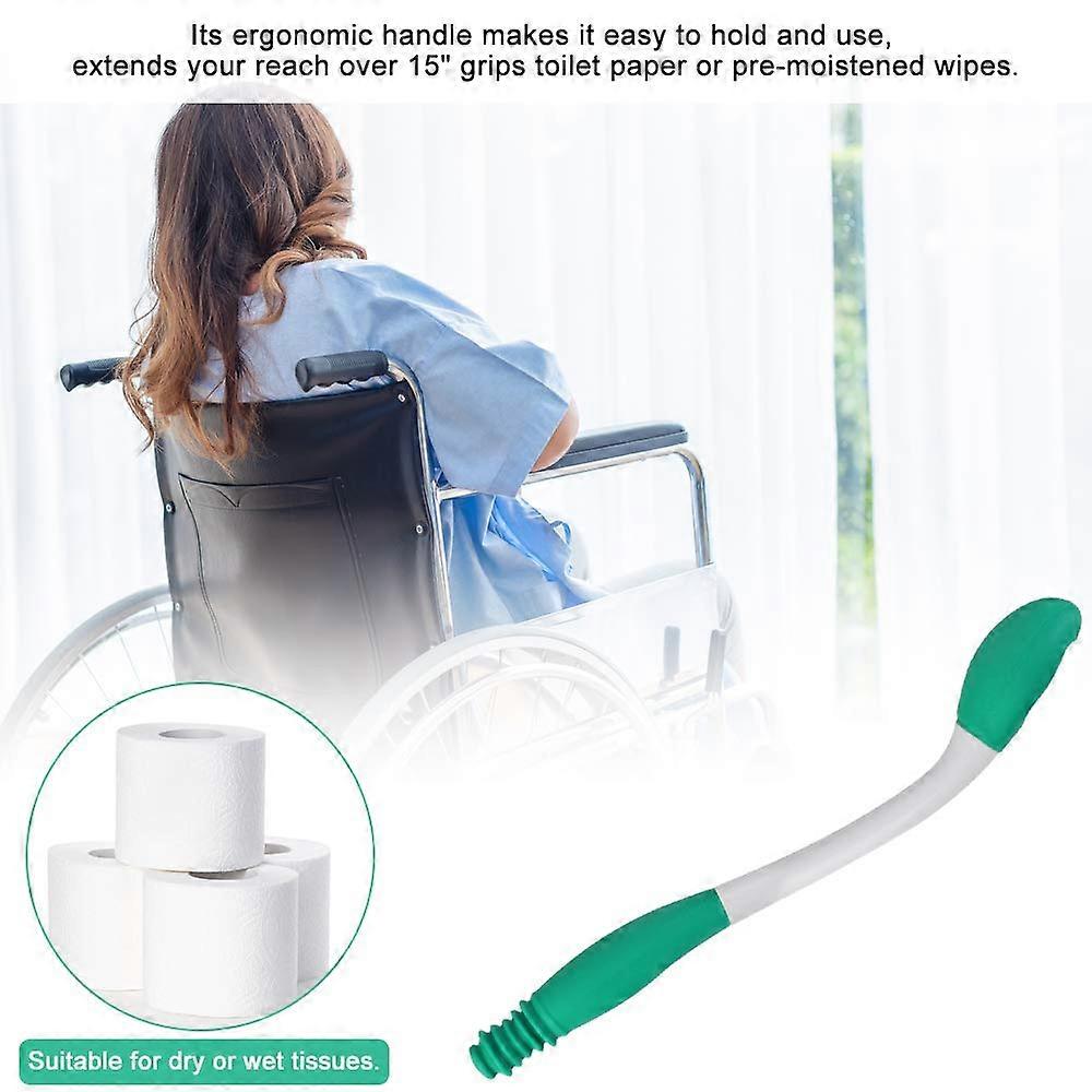 Toilet Aids Tools 15in Long Handle Bottom Wiper Self Assist Toilet Aid ...