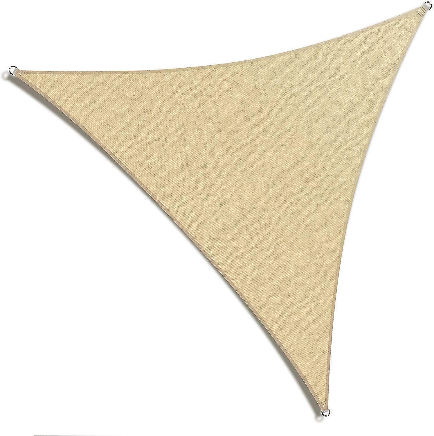 3 x 3 x 3 Meters Triangular Shade Sail Canopy Awning Fabric - UV ...